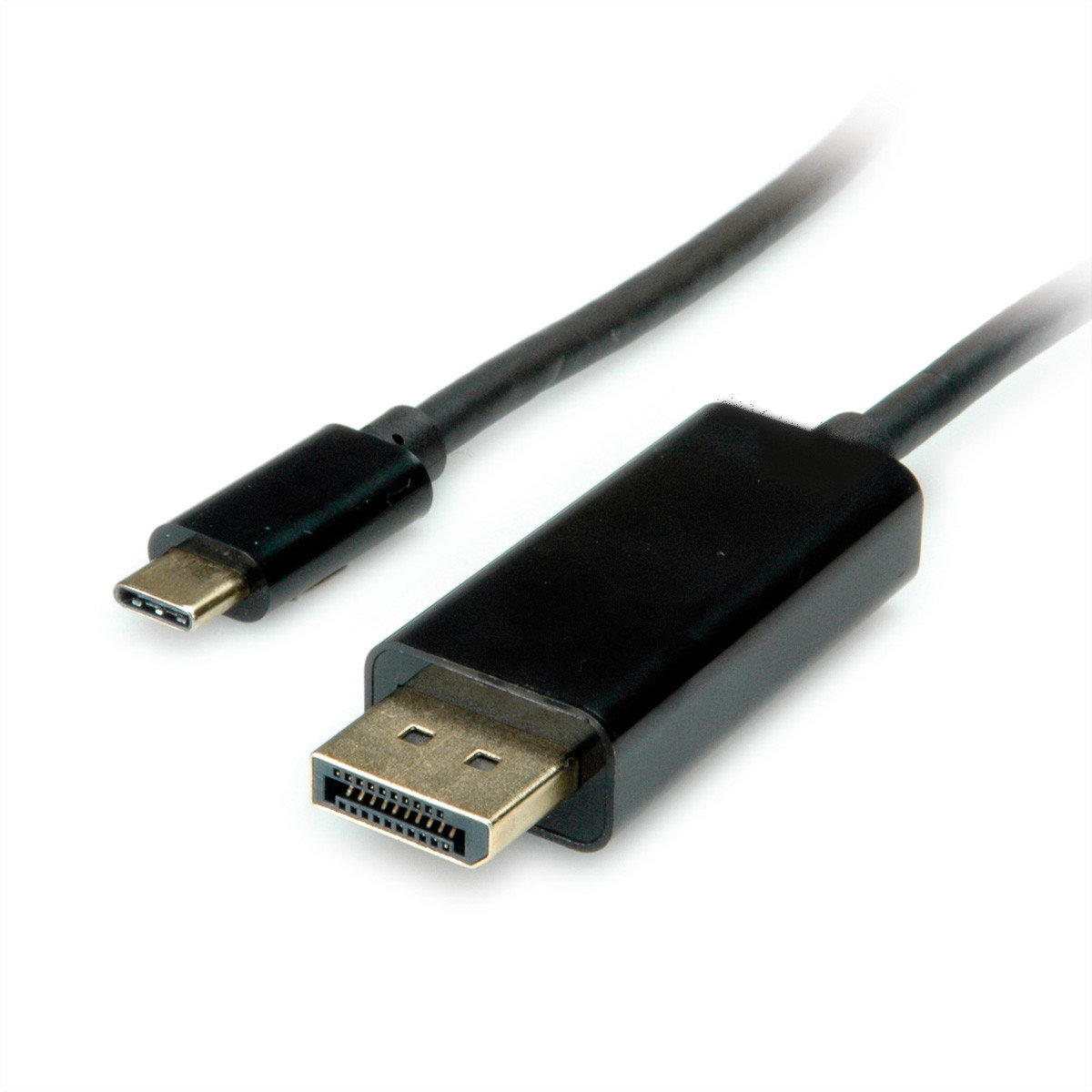 Kabel adaptera VALUE USB typu C - DisplayPort, v1.2, M/M, 1 m - Value ...