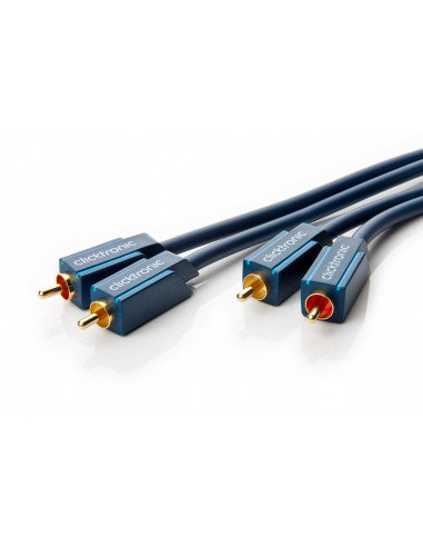 Kabel audio stereo - Długość kabla 0.5 m - Clicktronic | Sklep EMPIK.COM