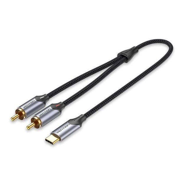 Kabel Audio Vention USB-C na 2RCA męski 2m - Vention | Sklep EMPIK.COM