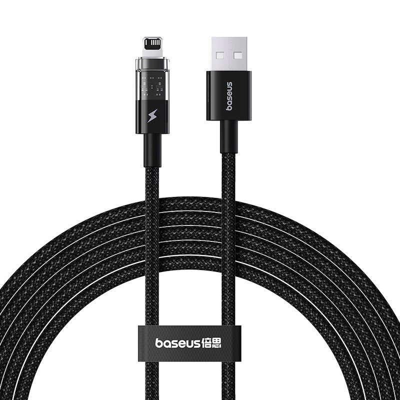 Kabel Baseus Gem Typ C 2.4A 2m (czarny) - Inna marka | Sklep EMPIK.COM