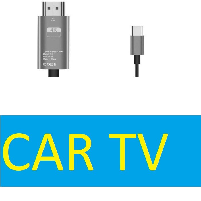 Kabel Cable-Tpye-C do HDMI 1M do CAR TV - Black Stork | Sklep EMPIK.COM