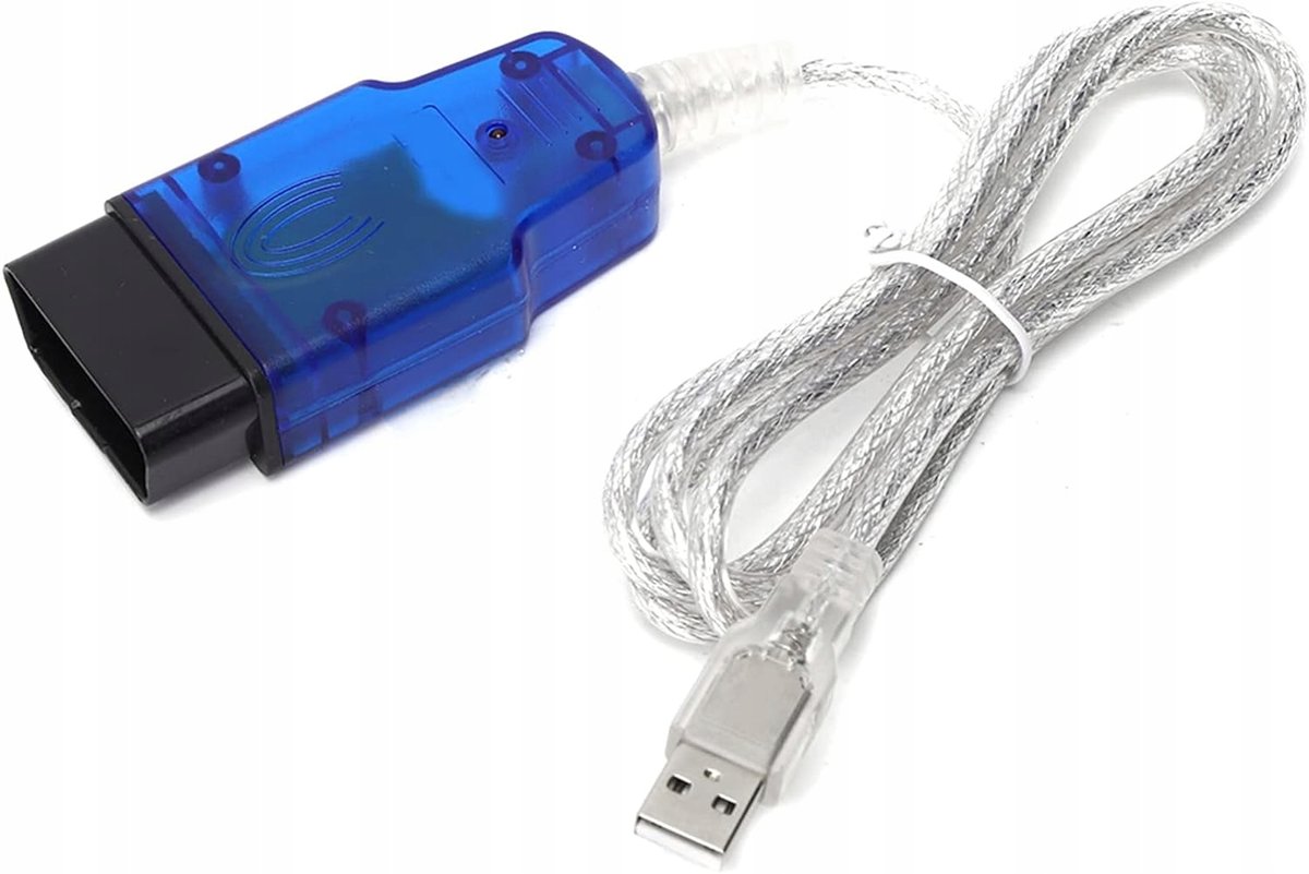 Kabel Diagnostyczny Czytnik Błędów Samochodowych OBD2 OBD II USB ...