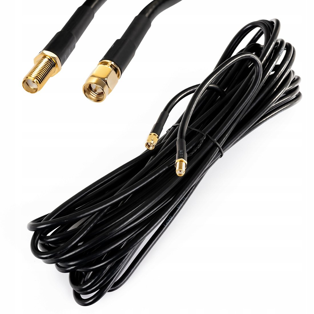 Kabel do anten GSM SMA Spacetronik Przewód antenowy przedłużacz 5m ...