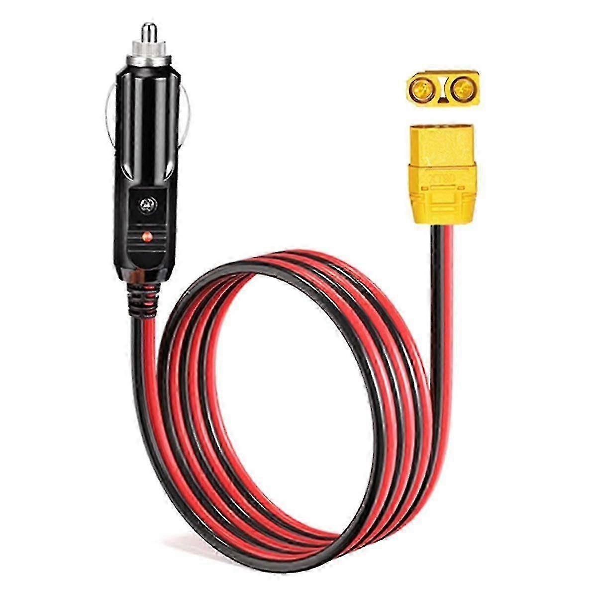 Kabel Do adowania Zapalniczki XT90 Z cze e skie Do M skiej Wtyczki kabel-do-adowania-zapalniczki-xt90-z-cze-e-skie-do-m-skiej-wtyczki