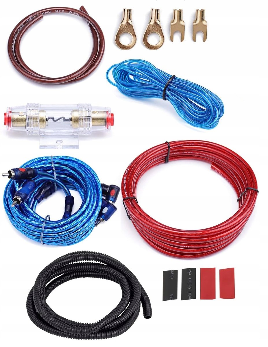Kabel do wzmacniacza Kai Bo Yu Amplifier Wiring Kit 7 m - Inna marka ...