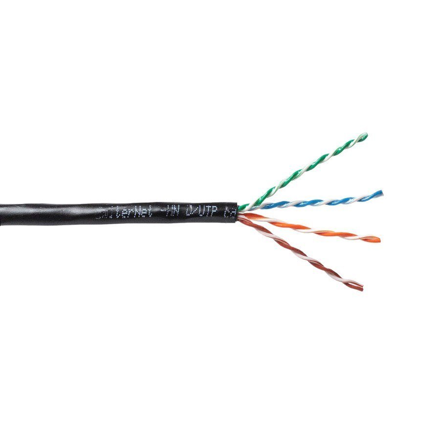 Kabel EmiterNet zewnętrzny żelowany UTP (U/UTP) kat.5e, drut 4x2x0,5 ...