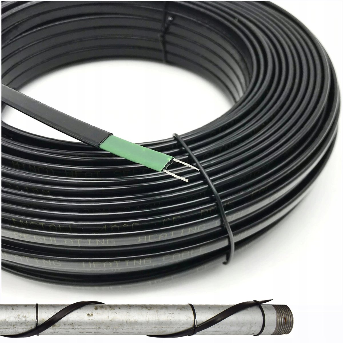 Kabel grzewczy 12V 20W/m 8mm samoregulujący 1 METR - profiHOT | Sklep ...