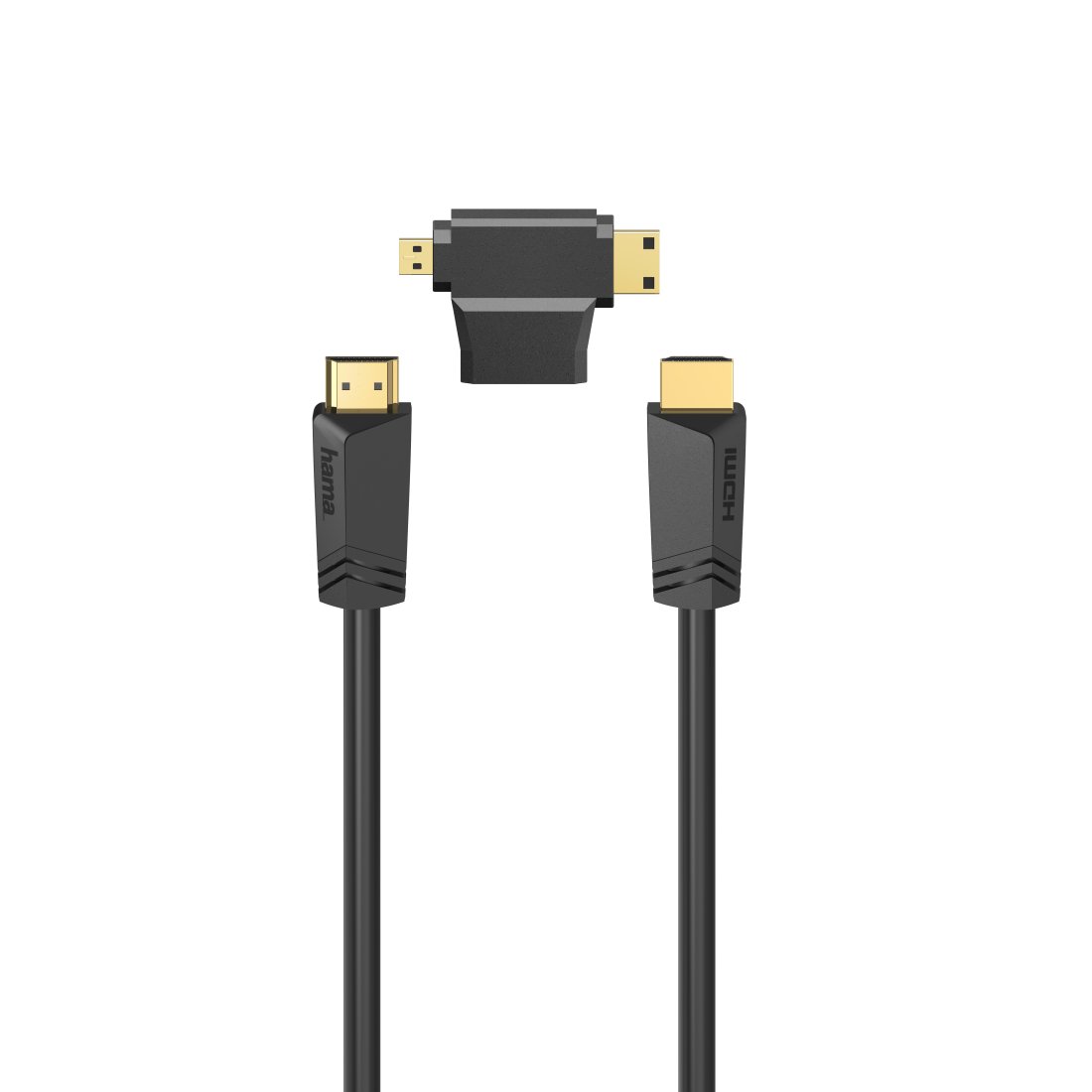 Kabel HDMI HAMA, 1.5m + adapter mini/micro HDMI - Hama | Sklep EMPIK.COM