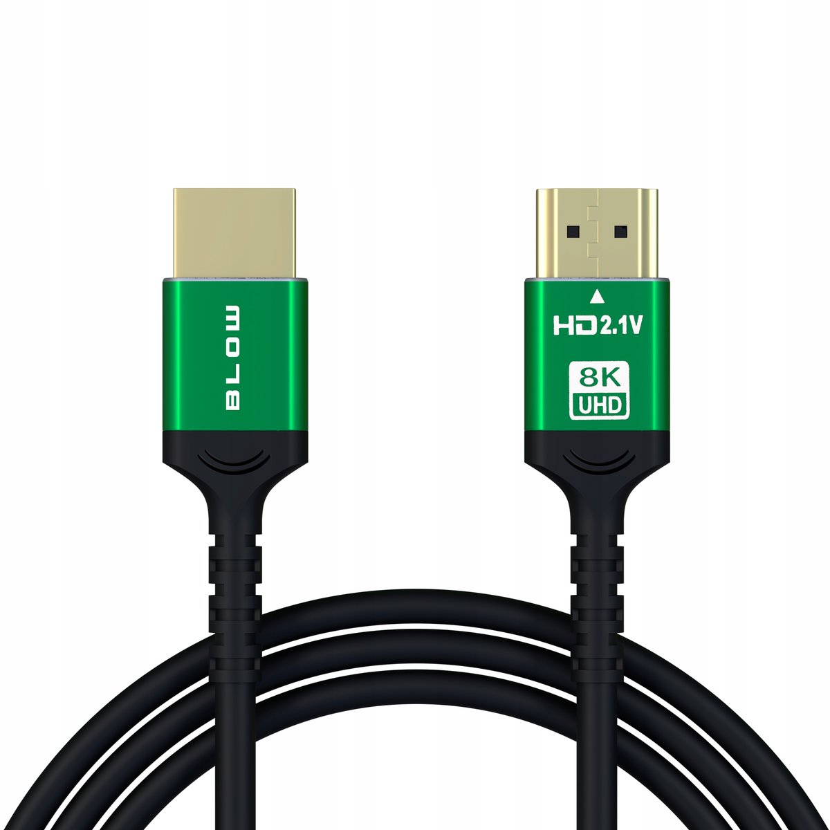 KABEL HDMI HIGH SPEED 2.1 8K 4K 1,5M 144Hz MOCNY PRZEWÓD AUDIO 3D PREMIUM - Blow | Sklep EMPIK.COM