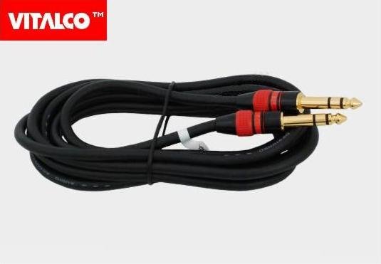 KABEL jack - jack 6,3mm duży stereo dł.1,5m - Inna marka | Sklep EMPIK.COM