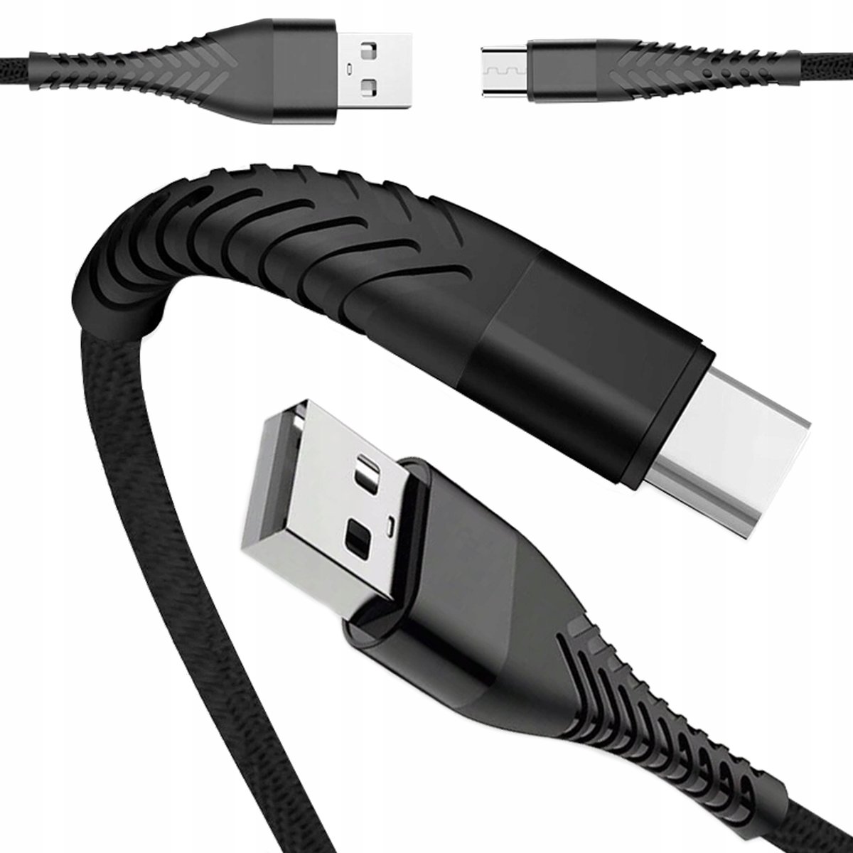 Kabel Mikro Micro Usb Quick Fast Charge 3.0 3A 18W 1 Metr 100 Cm ...