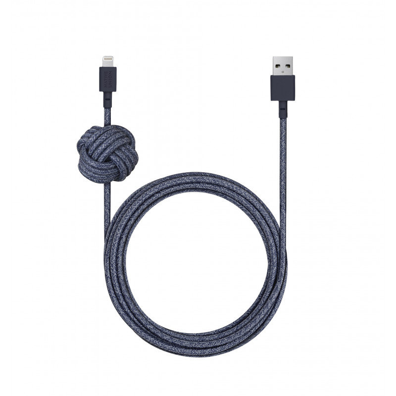 Kabel Native Union Night Cable Lightning z węzłem 3m (indigo) - Native ...