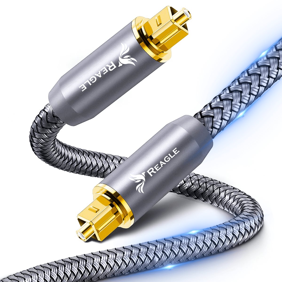 Kabel Optyczny Toslink 15m Hq Spdif Digital Audio Przewód Cyfrowy ...