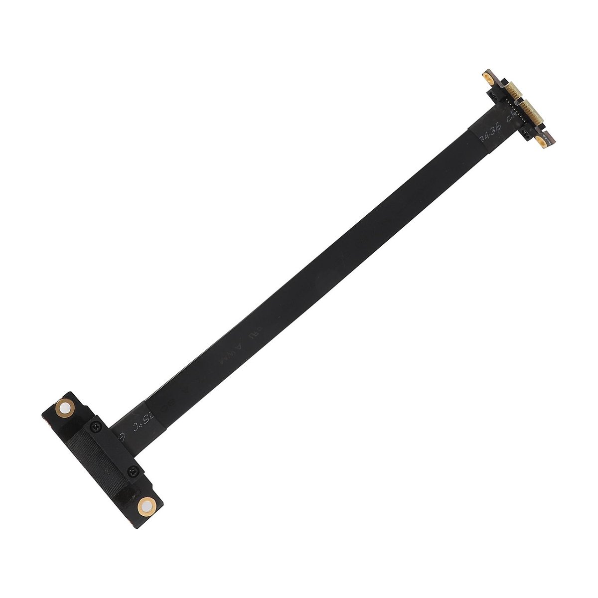 Kabel przedłużający PCIe X1 Riser Cable Dual Right Angle PCIe 3.0 X1 do ...