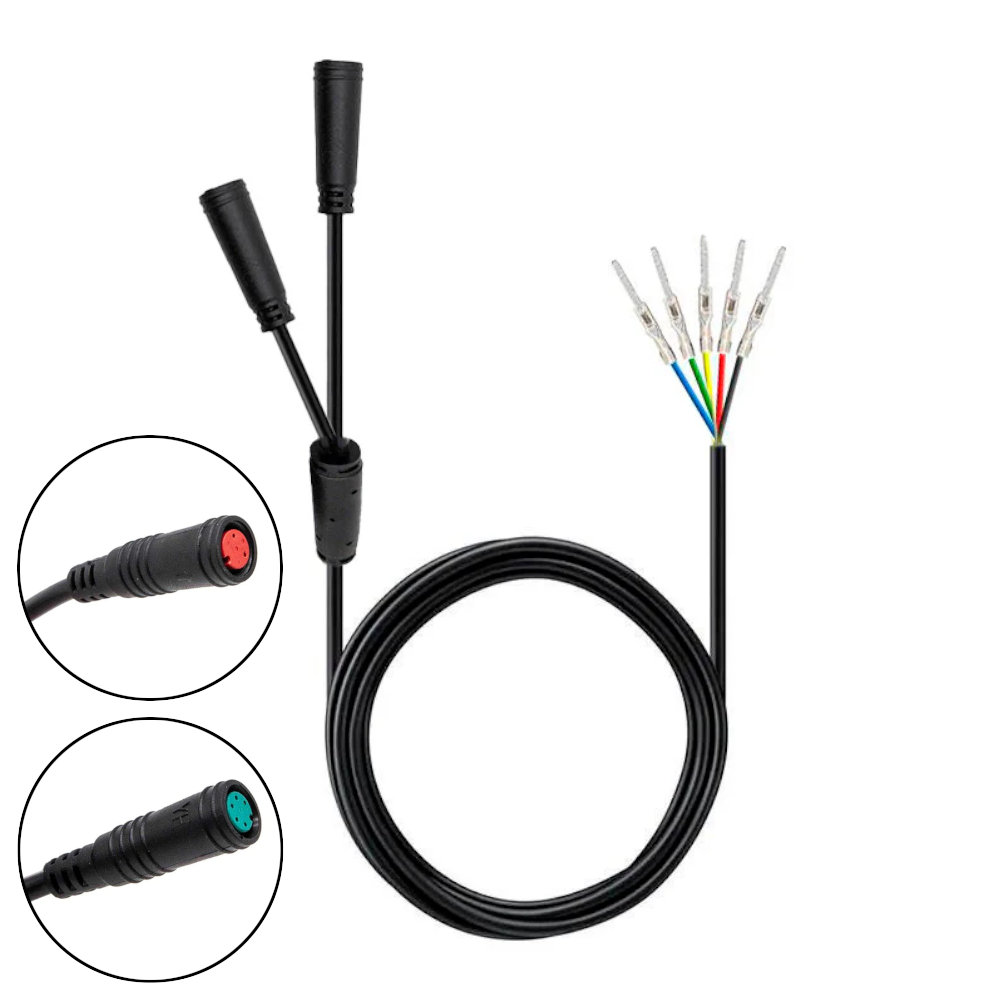 Kabel Przewód 5 Pin, 2 Pin od Kontrolera do Wyświetlacza do KuKirin G2 ...