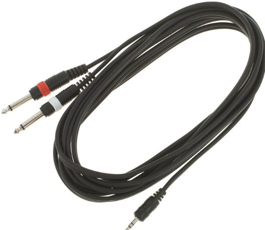 Kabel przewód sygnałowy mini Jack - Jack 6,3 mm 5m the sssnake - Inny ...