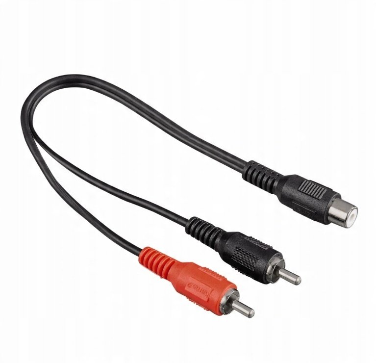 Kabel Rca Cinch Socket - 2 X Rca Cinch Plug - Inna marka | Sklep EMPIK.COM