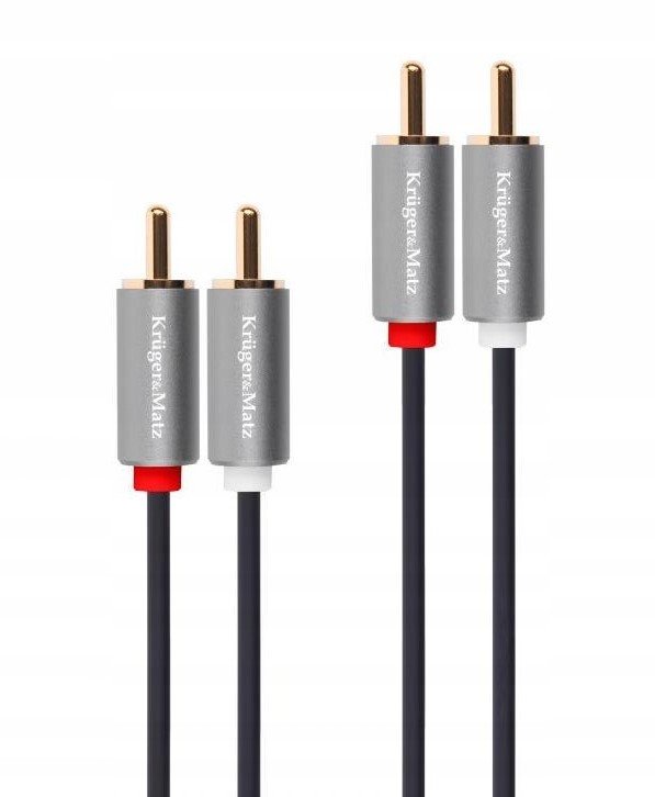 Kabel RCA Kruger&Matz Basic 100cm - Krüger&Matz | Sklep EMPIK.COM