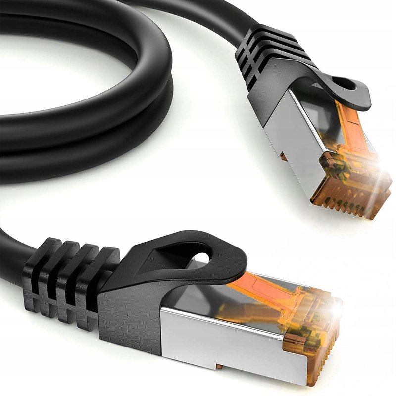 KABEL SIECIOWY LAN ETHERNET RJ45 SFTP CAT6a 10M - Inna marka | Sklep ...