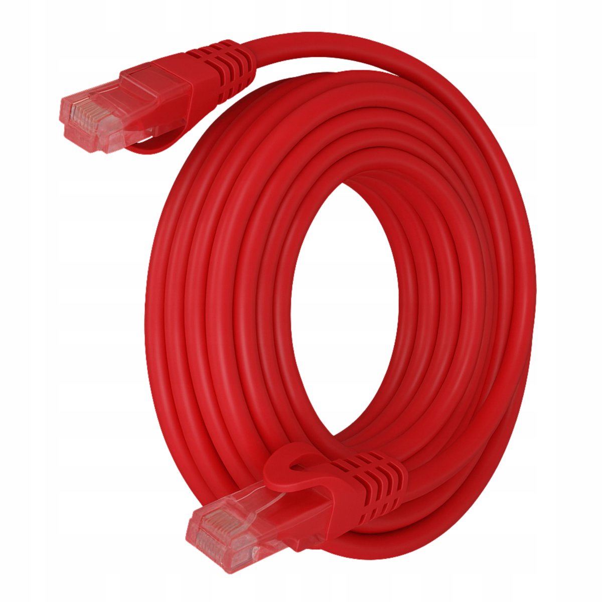 KABEL SIECIOWY PRZEWÓD LAN RJ45 CCA ETHERNET KAT.6 UTP 2M FAST KABLOWO ...