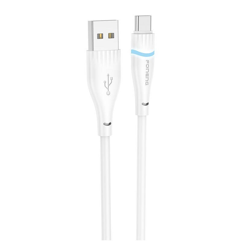 Kabel USB-A do USB-C Foneng X101 3A, 1,2m (bia y) - Foneng | Sklep EMPIK.COM