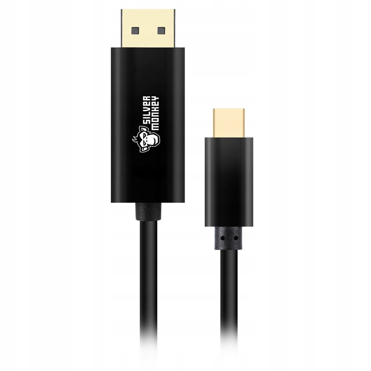 Kabel USB-C 3.1 Silver Monkey SM-CDP18 do DisplayPort 1,8 m - SILVER ...