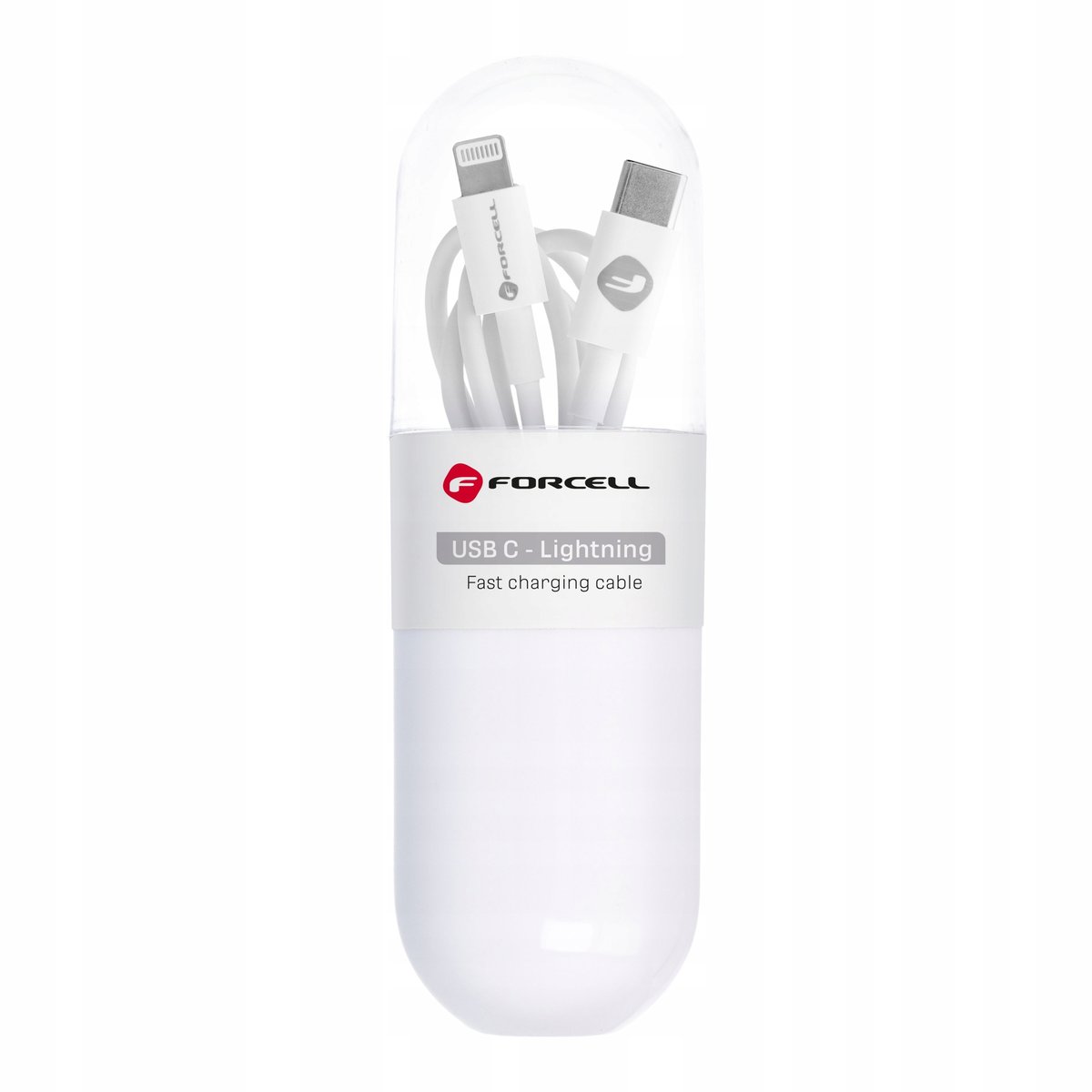 Kabel Usb Lightning 8-Pin 1M 20W Forcell - Inna marka | Sklep EMPIK.COM
