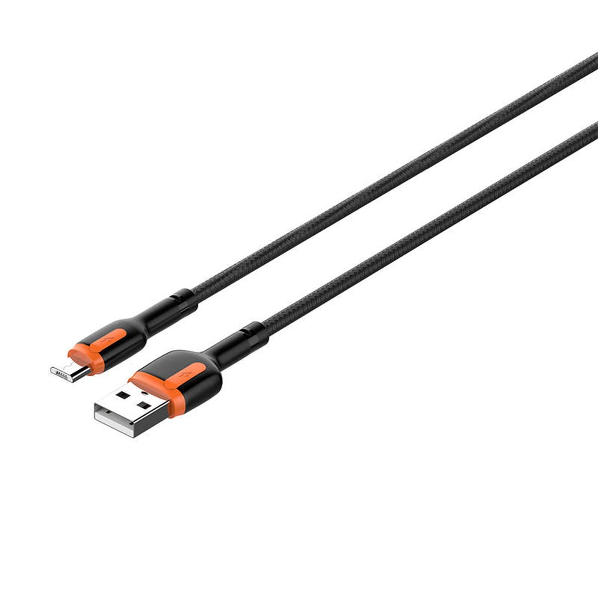 Kabel USB - Micro USB LDNIO LS531 1m (szaro-pomarańczowy) - Inna marka | Sklep EMPIK.COM
