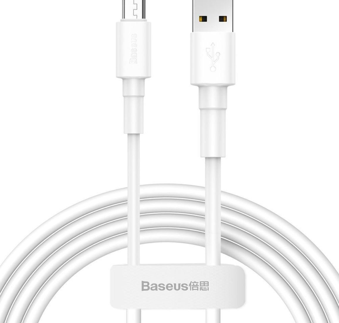 Kabel Usb-microusb Baseus Mini White Micro-usb Cable 100cm - Baseus ...