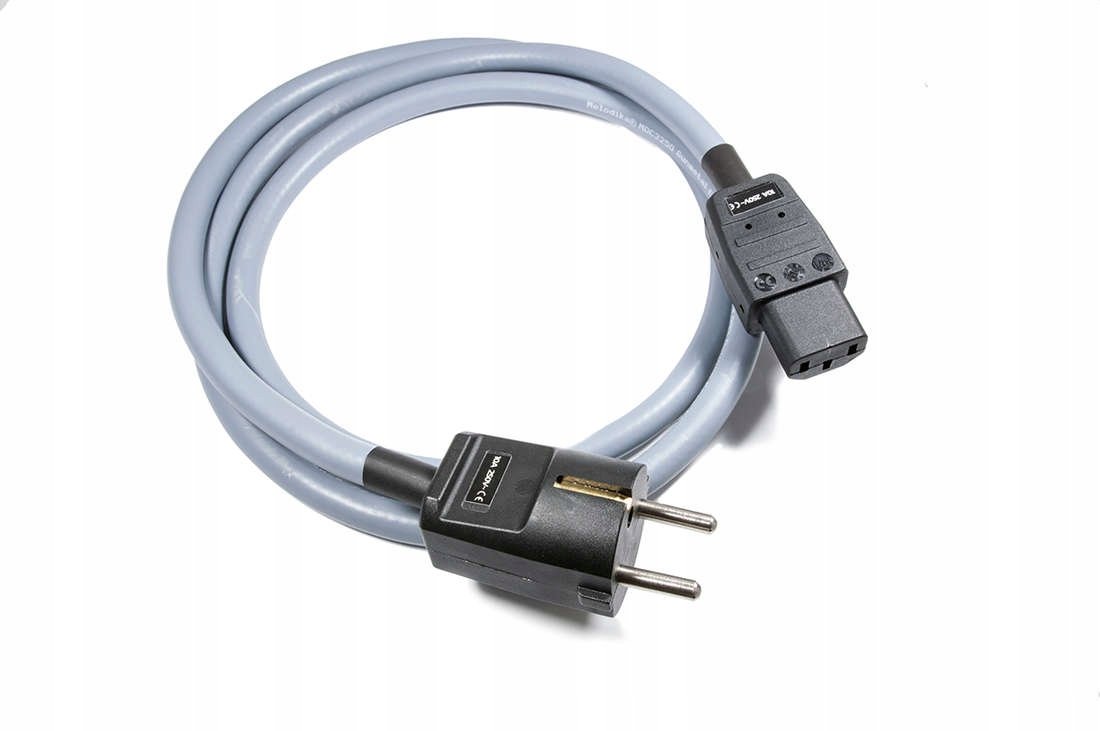 KABEL ZASILAJĄCY SCHUKO - IEC C13 3x2,5mm2 MELODIKA MDP25G GUNMETAL 2 ...