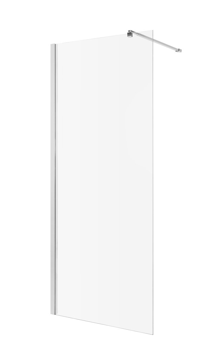 Kabina prysznicowa Invena Walk-In z czarna 200 x 80 cm - INVENA | Sklep ...