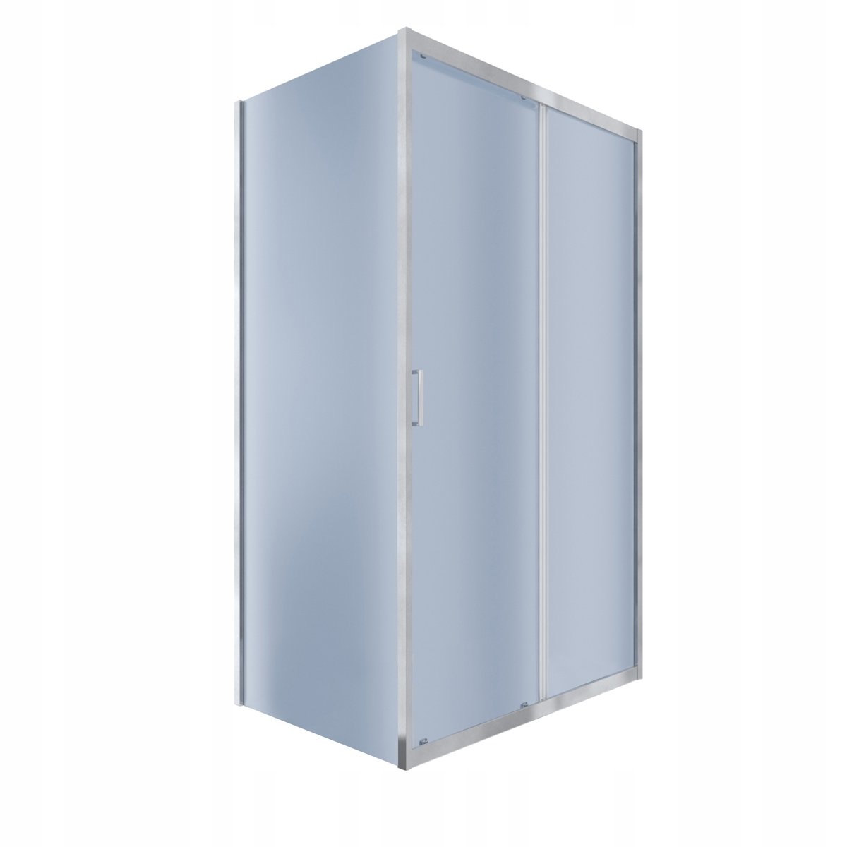 Kabina prysznicowa narożna Kabi Ideal 100X80 cm prostokątna 6mm chrom ...