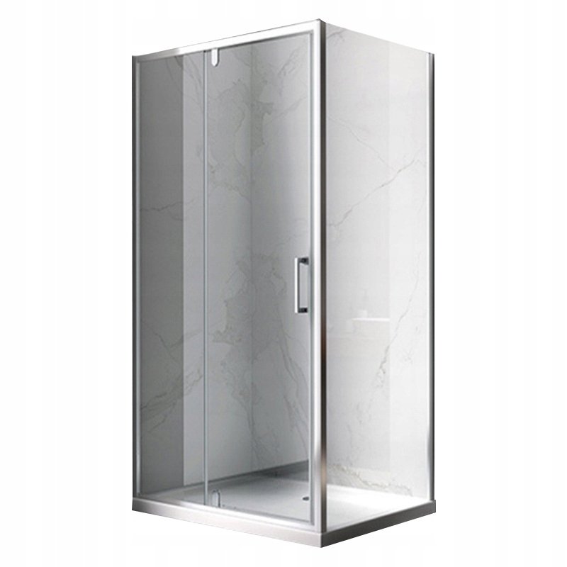 Kabina Prysznicowa Prostokątna Kz07B Chrom 110X90 Cm - Hydrosan | Sklep EMPIK.COM