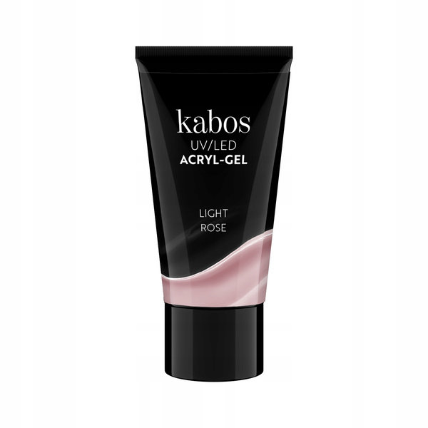 KABOS 2in1 Acryl Gel UV/LED akrylożel do paznokci Light Rose 30g | Sklep EMPIK.COM