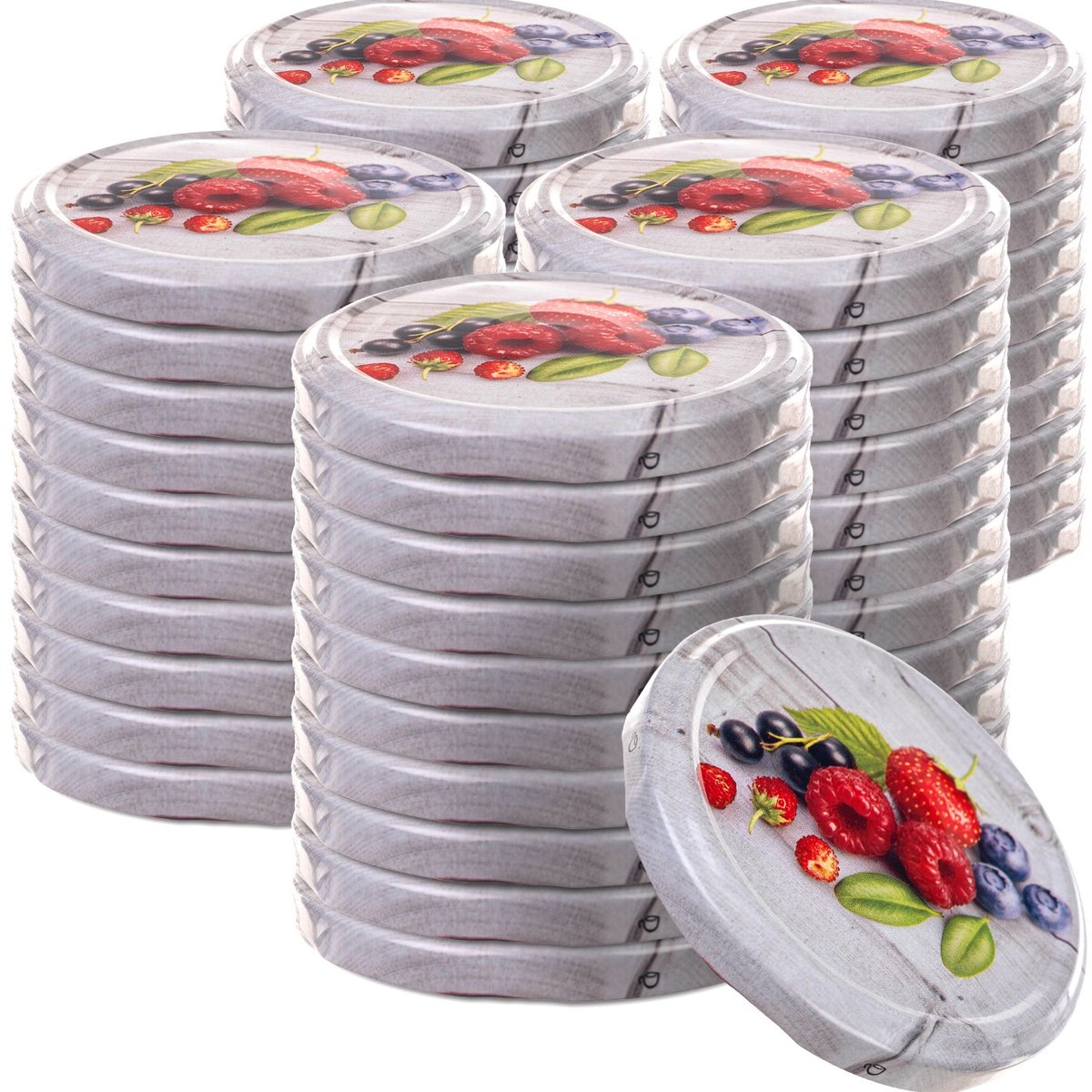 KADAX Zakrętki Do Słoików Wieczka Fi82 Nakrętki Na Słoiki Zakrętka Przetwory 50x - KADAX | Sklep ...