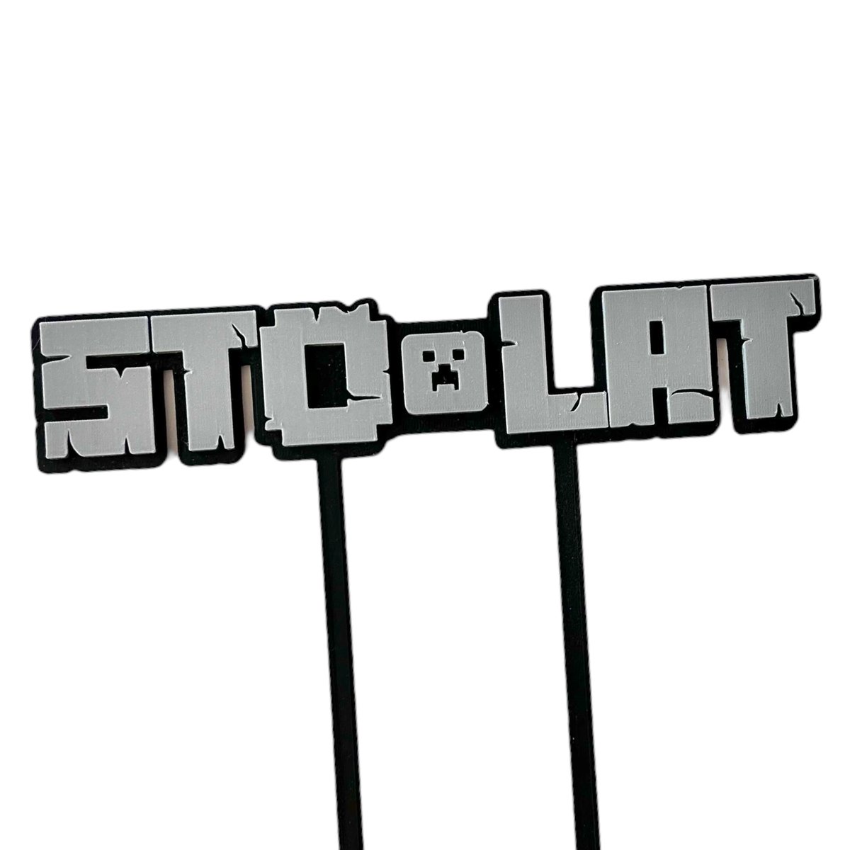 KAJAWIS topper na tort w stylu MINECRAFT dekoracja tortu STO LAT ...