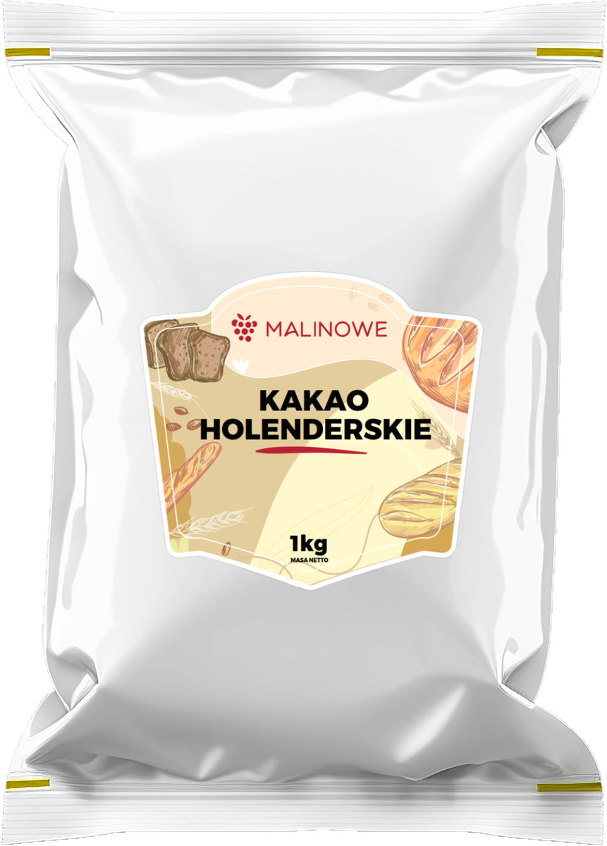 Kakao Holenderskie 1kg - Malinowe | Sklep EMPIK.COM