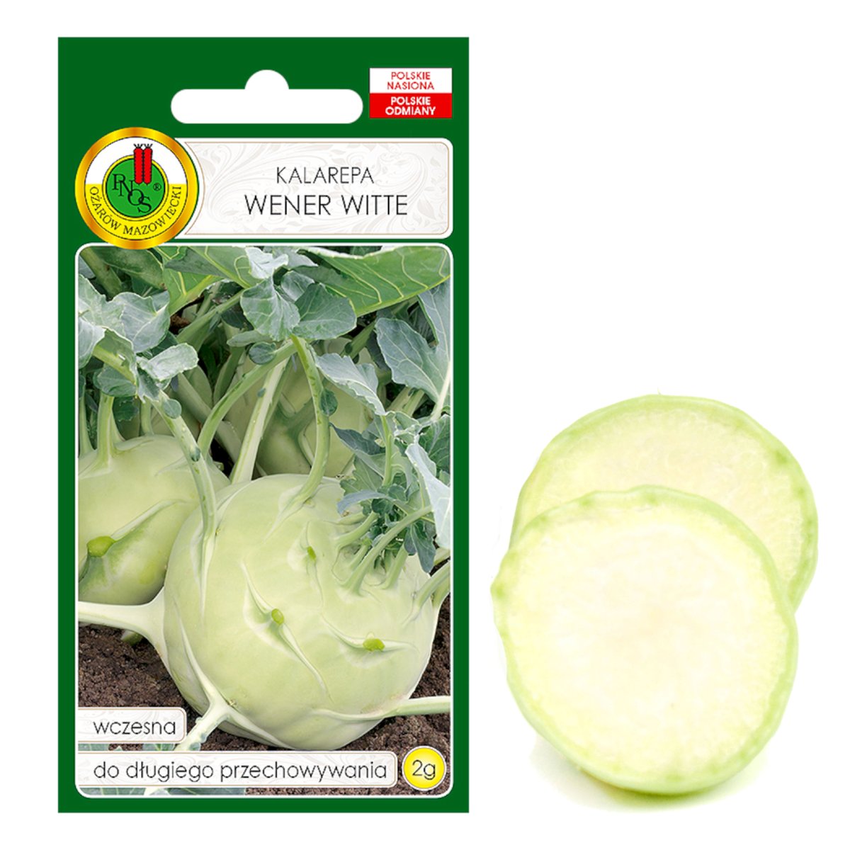 Kalarepa Wener Witte Wczesna Nasiona Bez Gmo - PNOS | Sklep EMPIK.COM