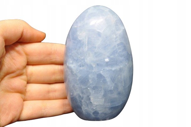 * Kalcyt Niebieski Stojący Śliczny Kamień O Pięknej Barwie Nr 6 ...