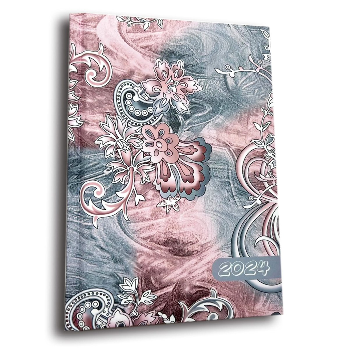 Kalendarz 2024 B6 Dzienny Sobota Niedziela Razem Paisley Szare - EV-Corp | Sklep EMPIK.COM
