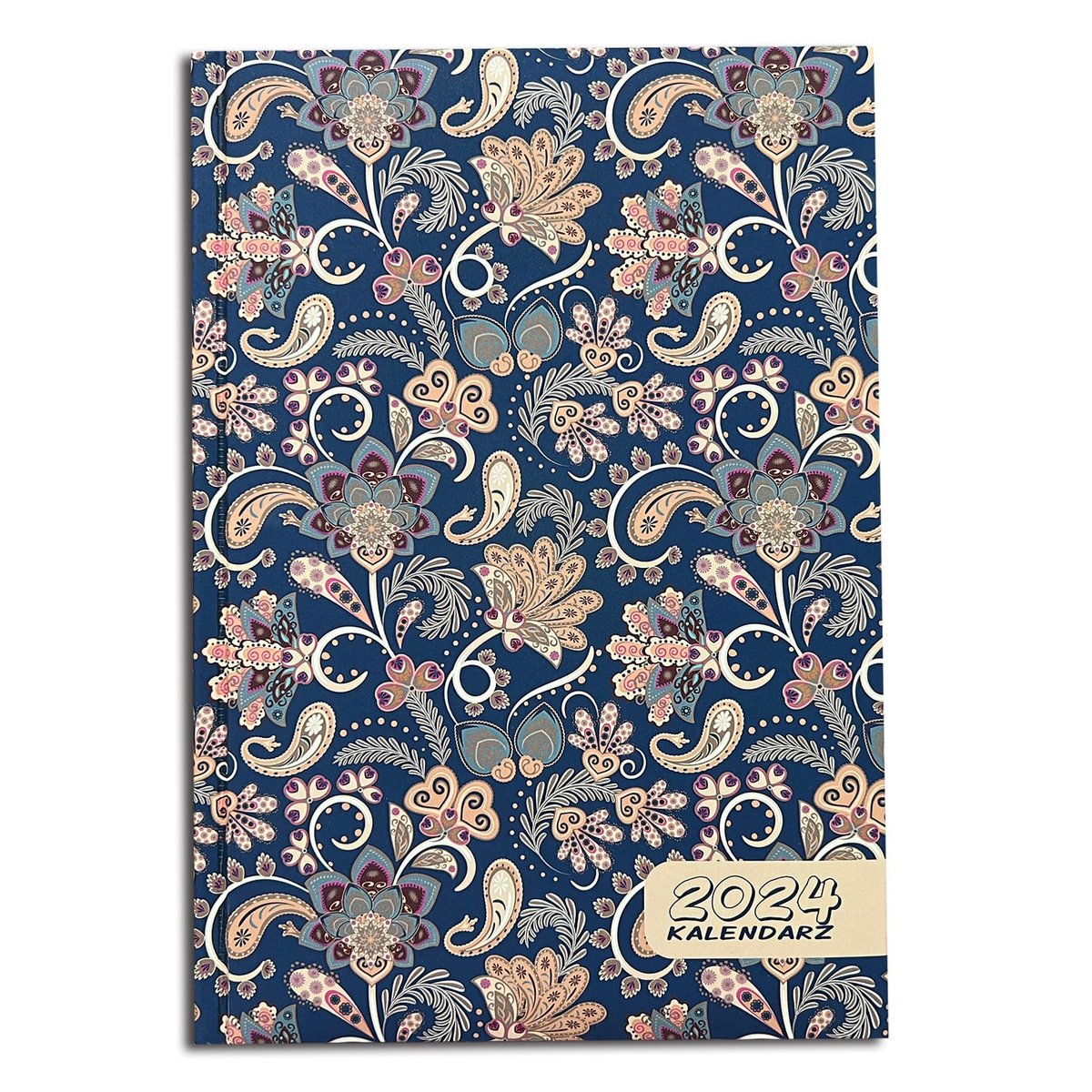 Kalendarz 2024 Książkowy A5 Dzienny Z Wyciętymi Registrami Sobota I Niedziela Razem Okładka Soft ...