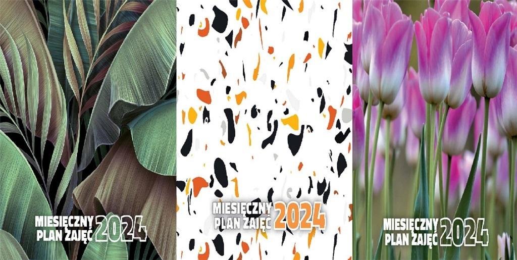 Kalendarz 2024 Miesięczny Plan Zajęć A5 1 Szt. Mix - Avanti | Sklep EMPIK.COM