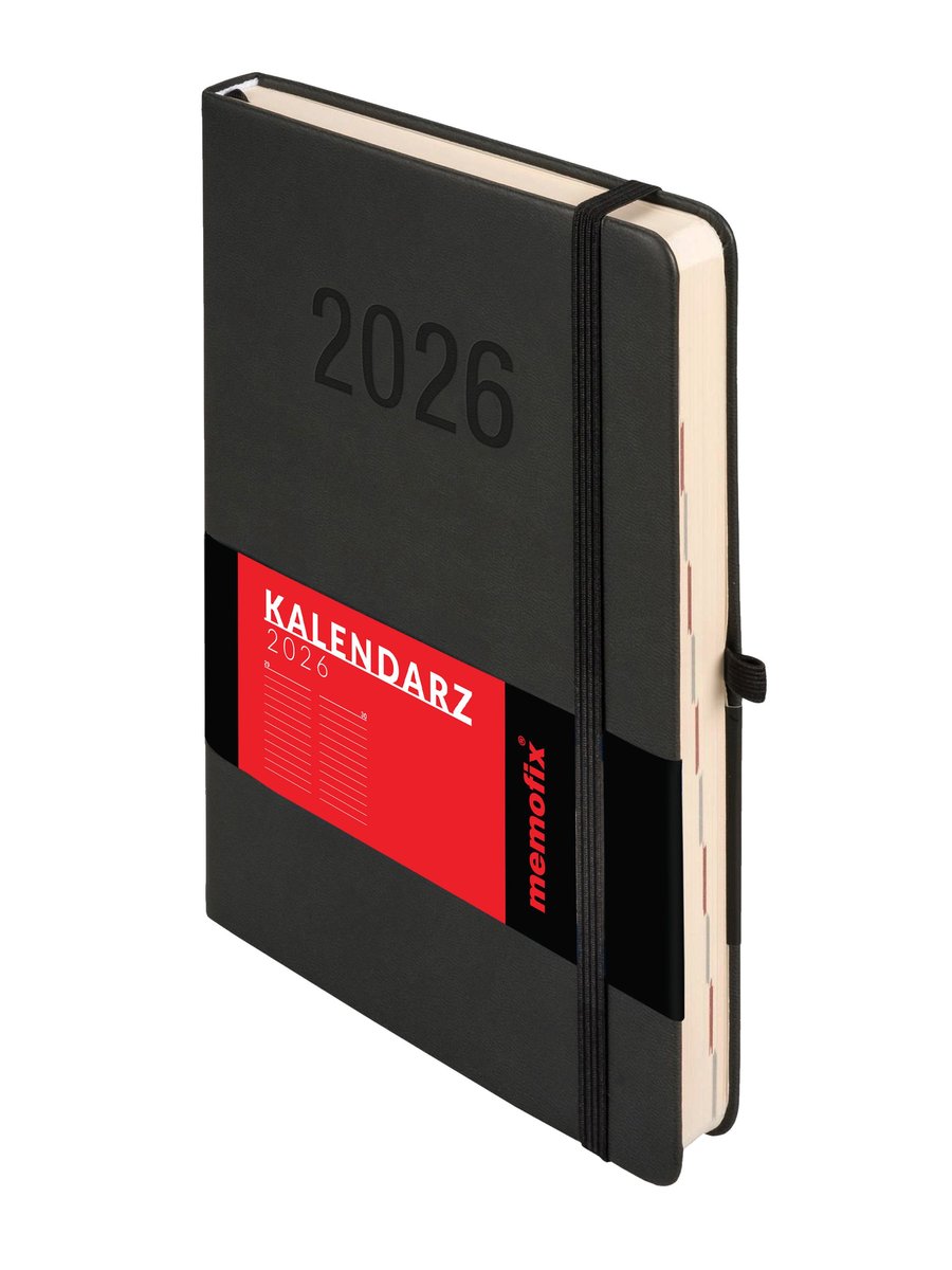 KALENDARZ 2026 MEMOFIX A5 DNS CZARNY - Antra | Sklep EMPIK.COM