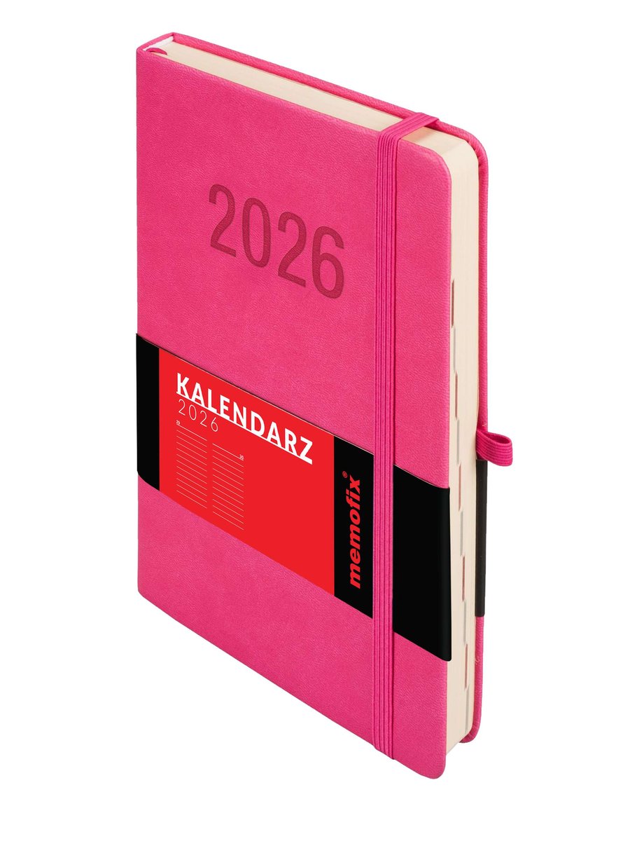 KALENDARZ 2026 MEMOFIX A5 DNS RÓŻOWY - Antra | Sklep EMPIK.COM