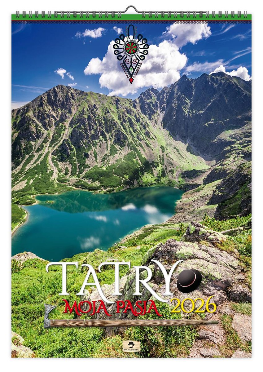 KALENDARZ 2026 ŚCIENNY TATRY MOJA PASJA A2 V4 - Pan Kalendarzyk | Sklep EMPIK.COM