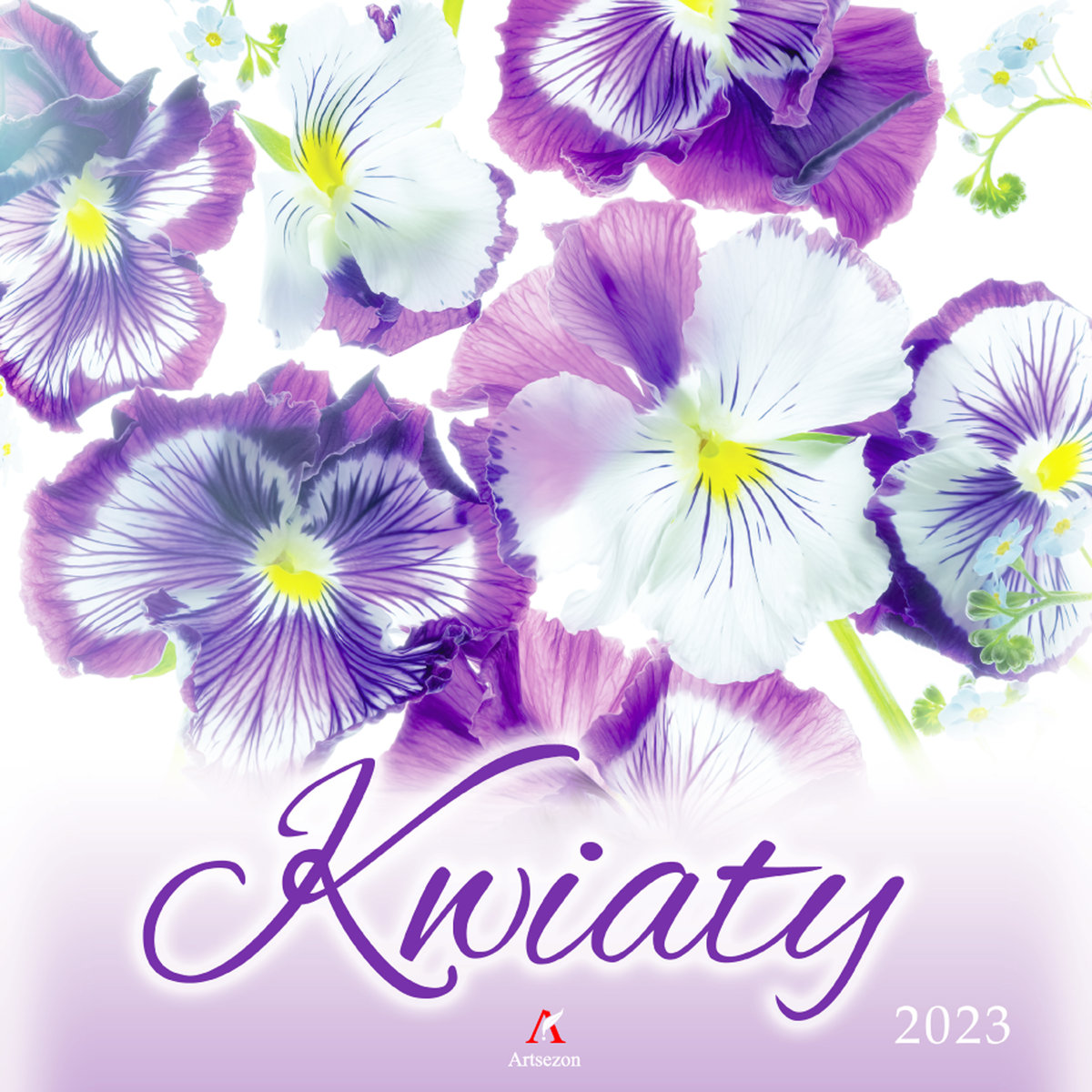 Kalendarz 33X33 Kwiaty, 2023 - Artsezon | Sklep EMPIK.COM
