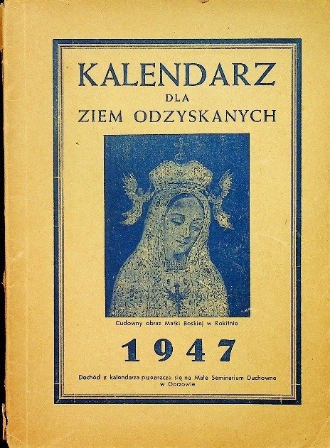 Kalendarz dla ziem odzyskanych 1947 r. - W opisie | Książka w Empik