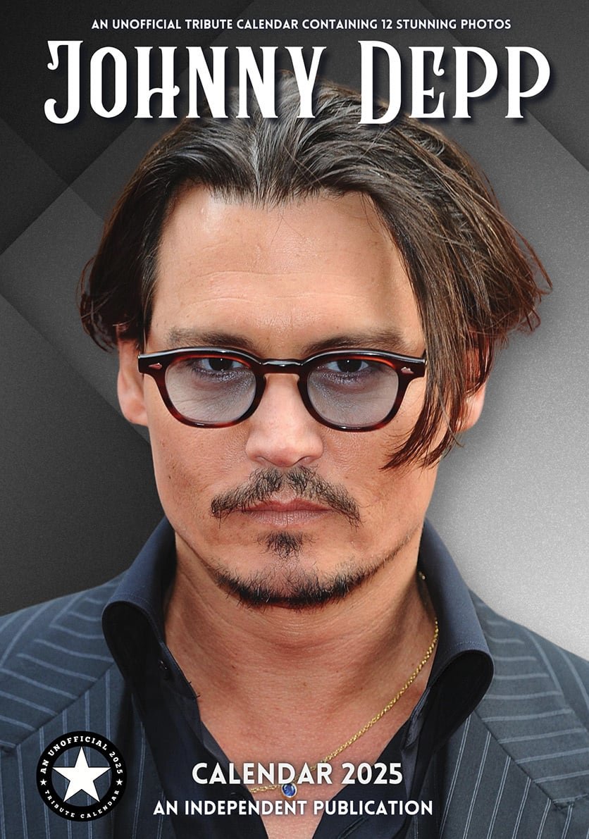 kalendarz JOHNNY DEPP 2025 - Inna marka | Sklep EMPIK.COM