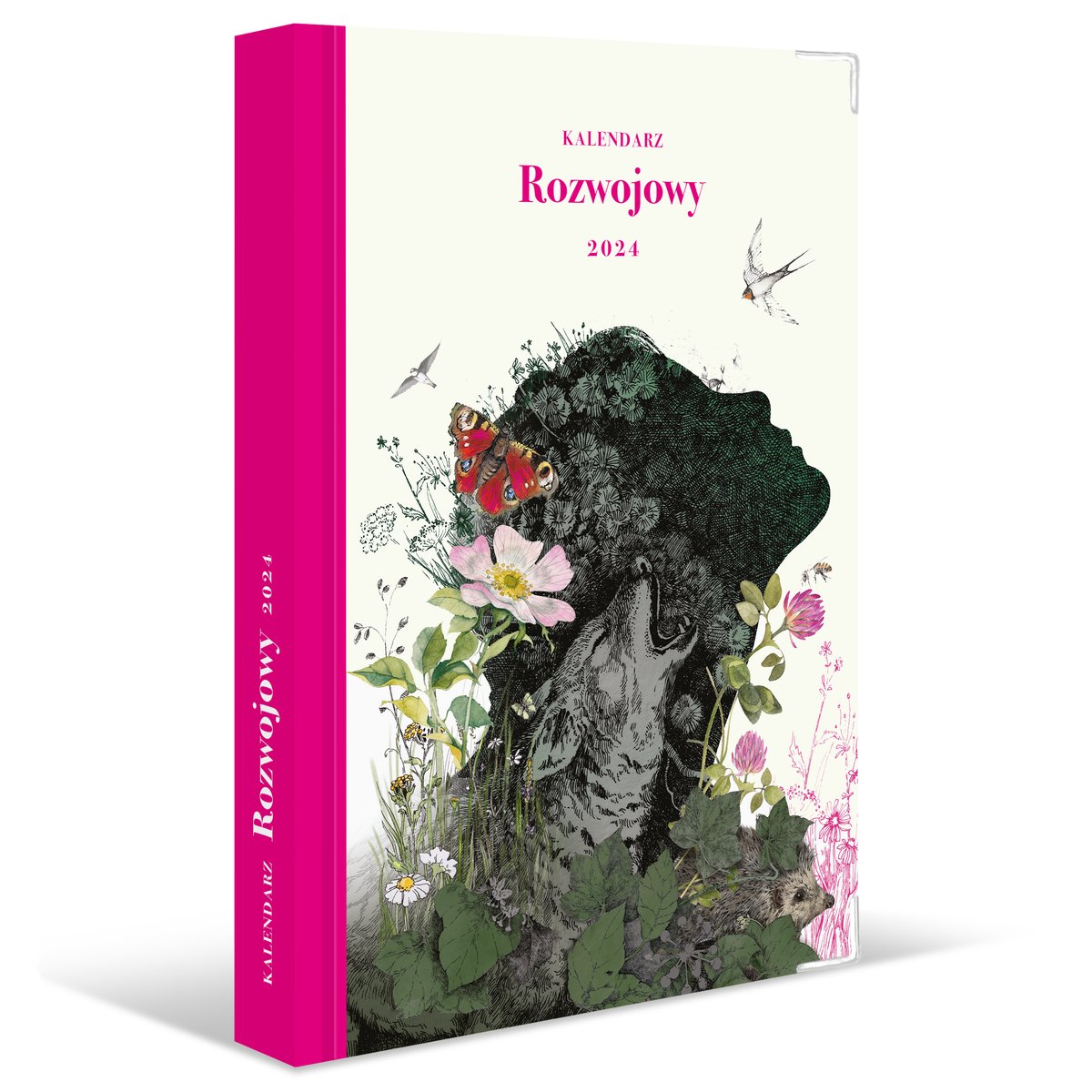 Kalendarz książkowy 2024 tygodniowy B5 Eurograf BIS Rozwojowy (Kobieta ...