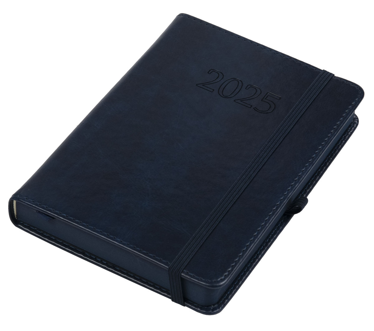 Kalendarz książkowy 2025, Jazz, B6, dzienny, granatowy - Elefant | Sklep EMPIK.COM